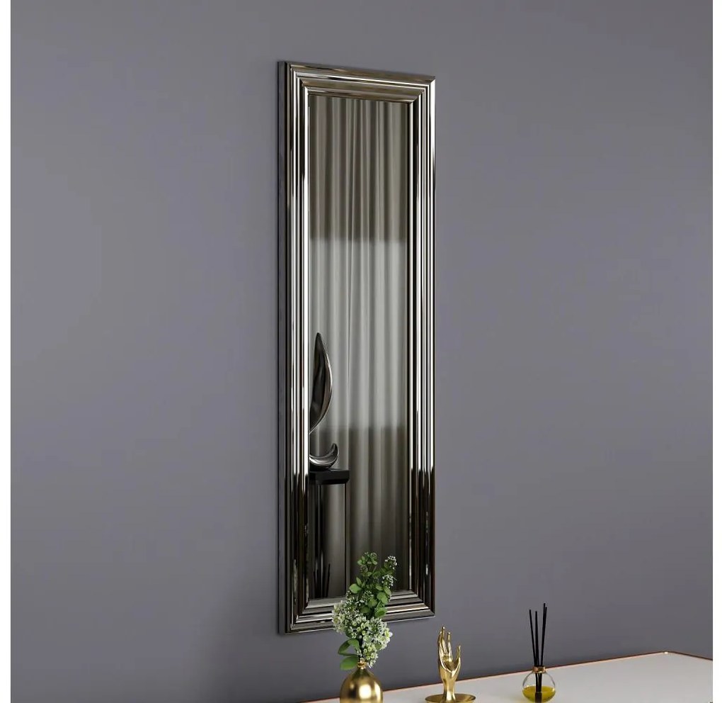 Asir Nástěnné zrcadlo BOSS 90x30 cm stříbrná 116SAM1128