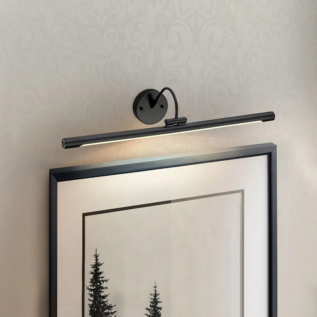 LED osvětlení obrazů Elstead ALTON LED 11,6W černá barva 67 cm