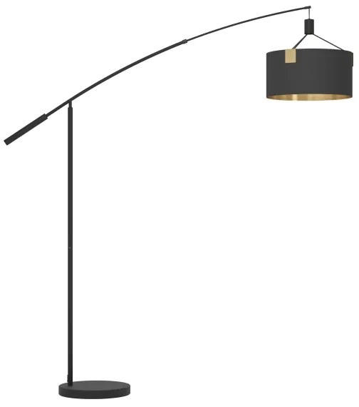 Eglo 39966 - Stojací lampa TORTOLA 3xE27/40W/230V černá/zlatá