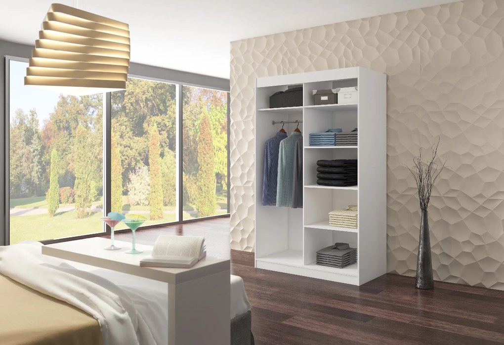 ADRK Furniture Skříň posuvná BENISSO 120 ADRK-SW-BEN-SW-120
