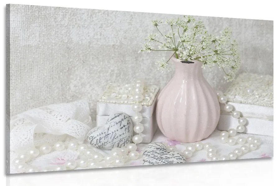 Obraz luxusní Shabby Chic zátiší - 60x40 cm