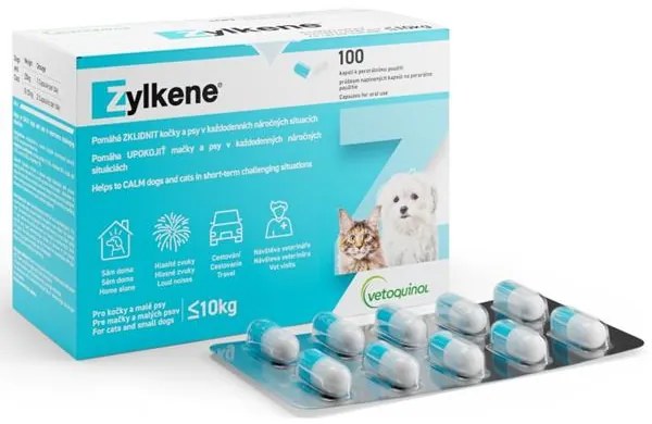 Zylkene 75mg pro kočky a malé psy do 10kg 100 ks