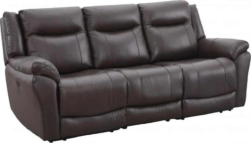 FALCO Sedací souprava Komfort – pravá kůže a elektrický relax