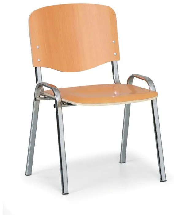 Sedia židle ISO 12 Buk chrom