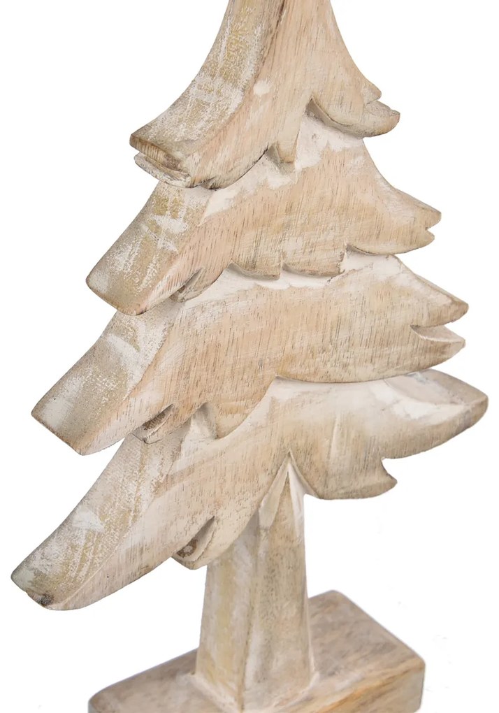 4Home Dekorace z mangového dřeva Frozen Tree, 51 cm, M