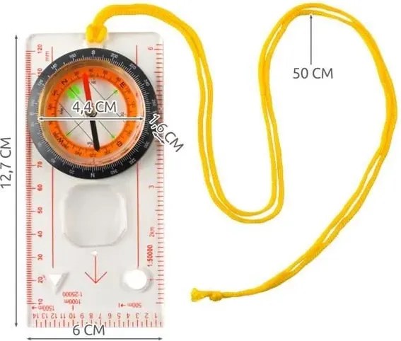 Mapový kompas K7953 – spolehlivá orientace v terénu