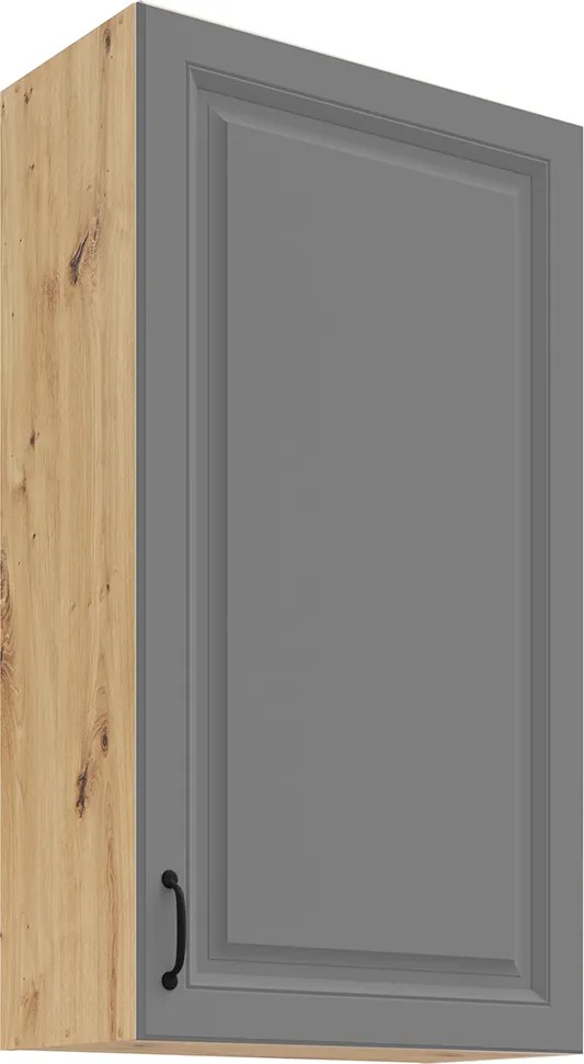STILO ad | horní skříňka 60 G-108 1F s policemi | 60 cm | VYSOKÁ | UNI dvířka | artisan/šedá