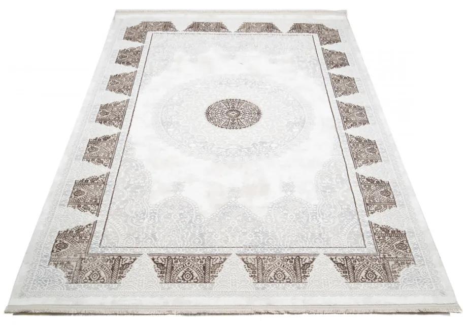 Kusový koberec Vema hnědý 200x300cm