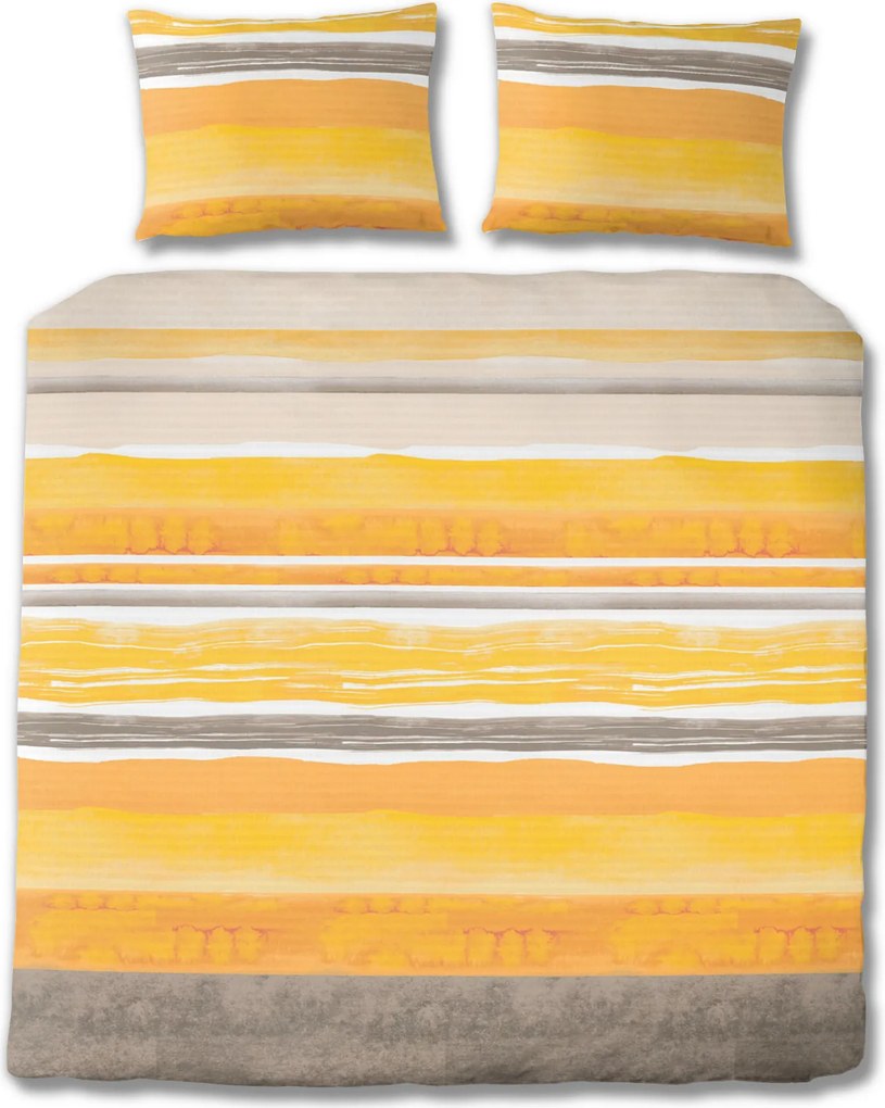 XXXLutz POVLEČENÍ, krep, oranžová, 200/200 cm Florella - Povlečení - 004388012102