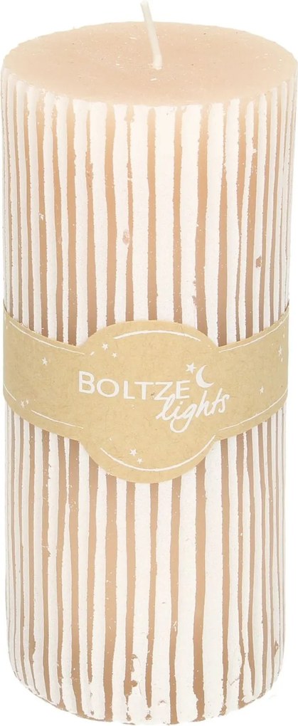 Svíčka Renee 15cm beige