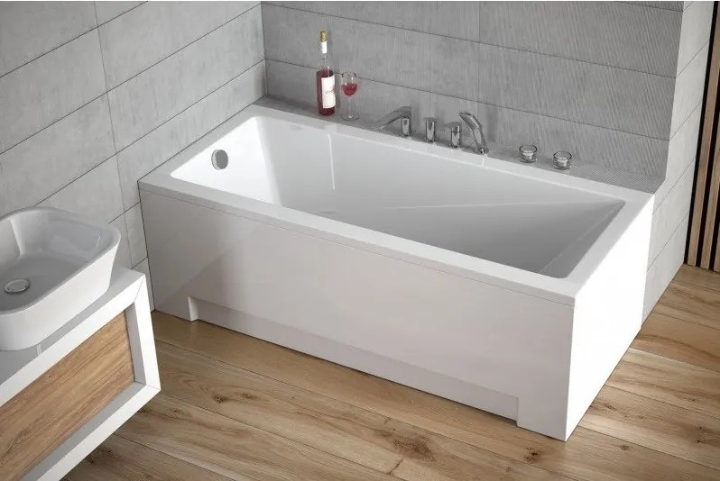 Besco Termi obdélníková vana 150 x 70 cm bílá OLVTER15 Koupelny Bernold