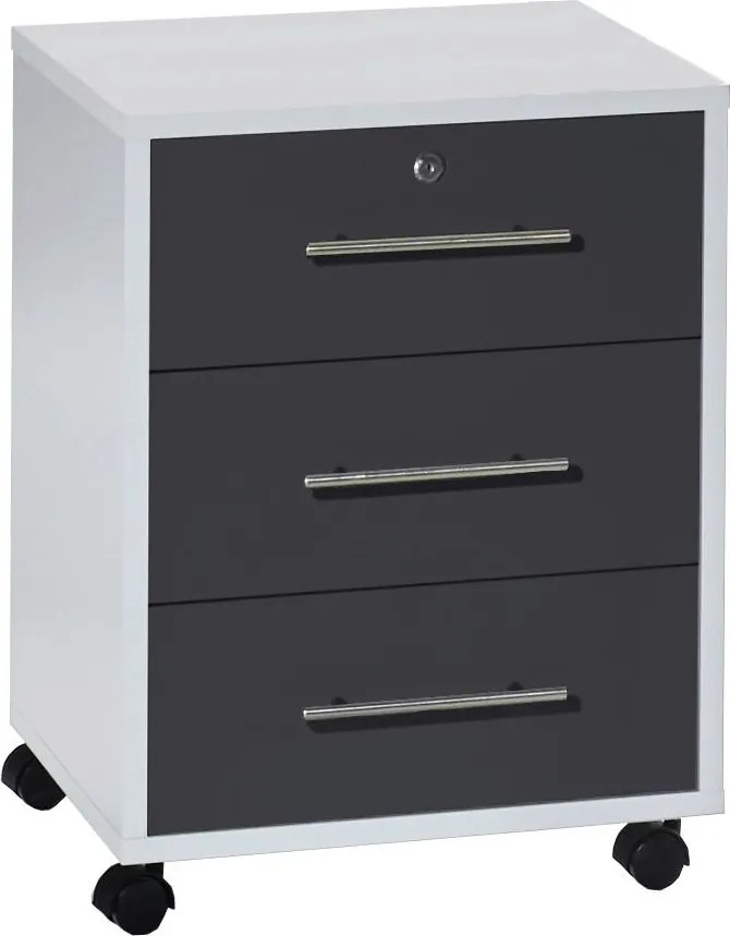 XXXLutz POJÍZDNÝ KONTEJNER, 44/58/40 cm MID.YOU - Online Only kancelářský nábytek - 001067006412