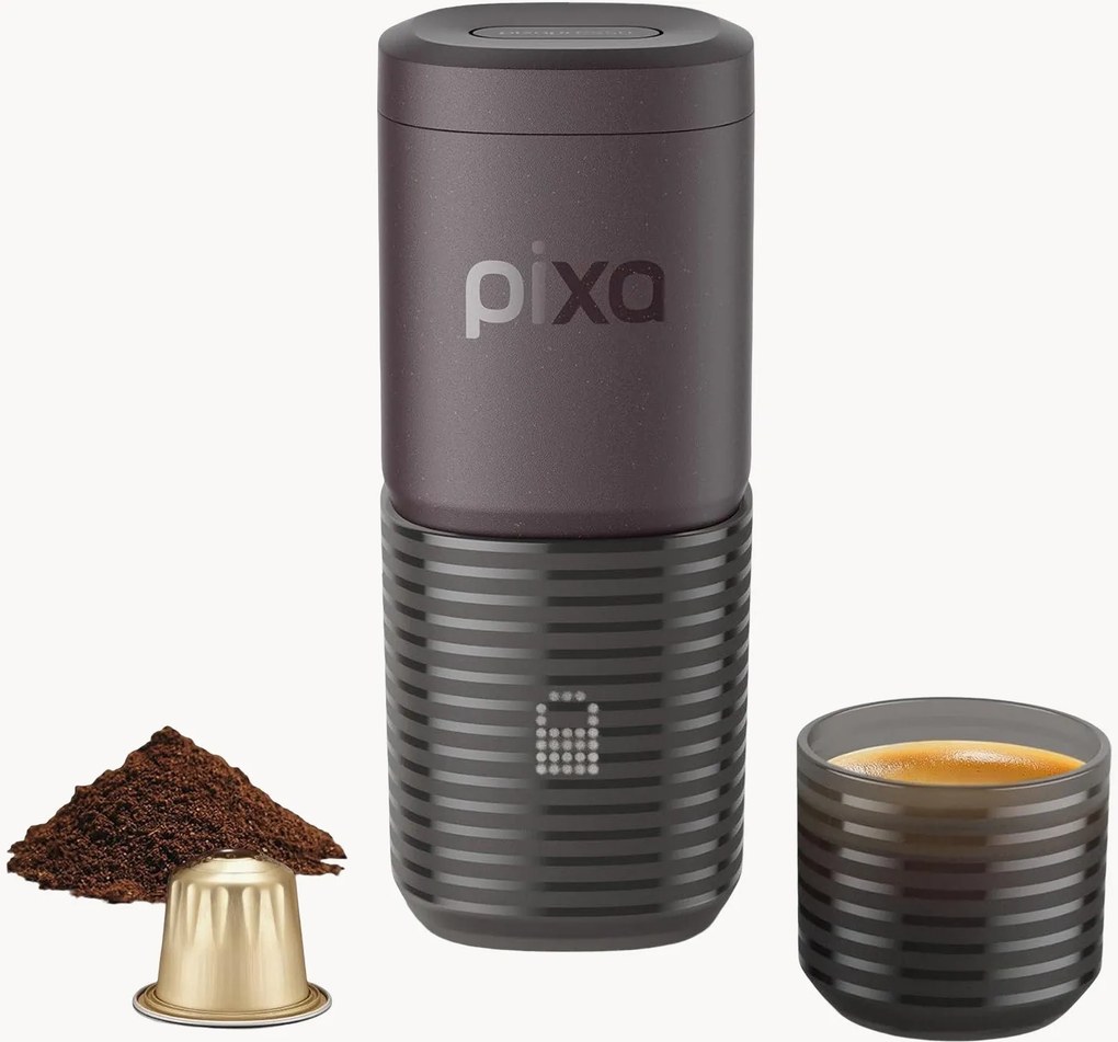 Sada přenosného elektrického kávovaru na espresso Pixapresso, 13 dílů