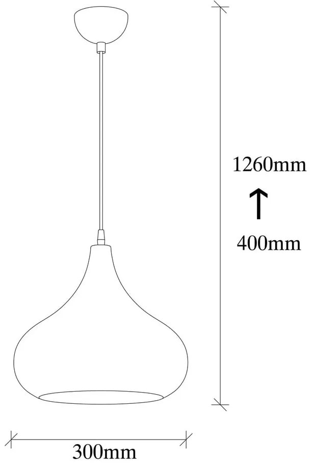 Černé závěsné svítidlo Opviq lights Sağlam