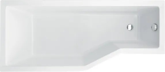 Besco Akrylátová atypická vana INTEGRA 150x75 (170x75) Barva: Bílá, Rozměry (cm): 150x75, Orientace: Levá