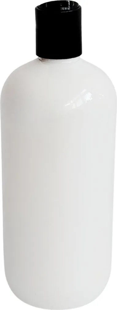 Dávkovač na mýdlo 500 ml bílý s černým DISC TOP BELA