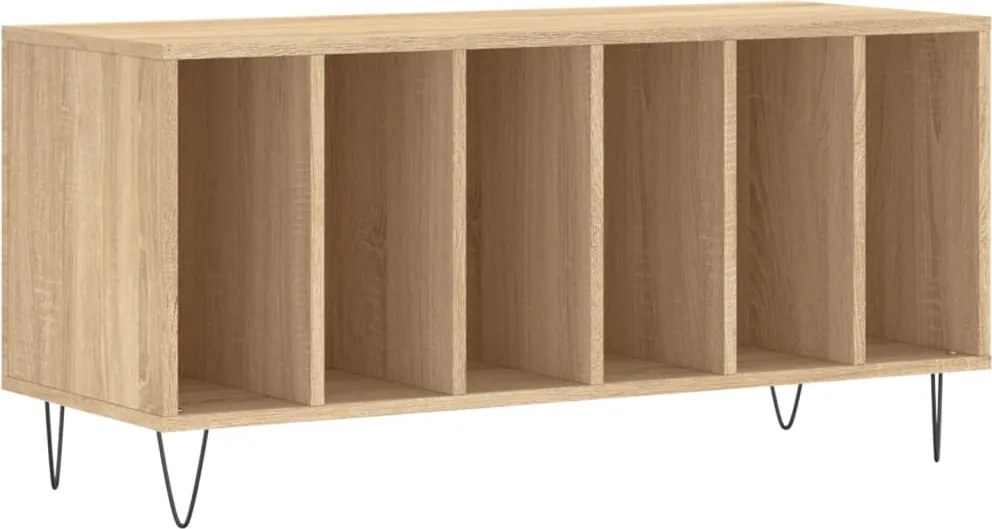 vidaXL Skříňka na LP desky dub sonoma 100x38x48 cm kompozitní dřevo