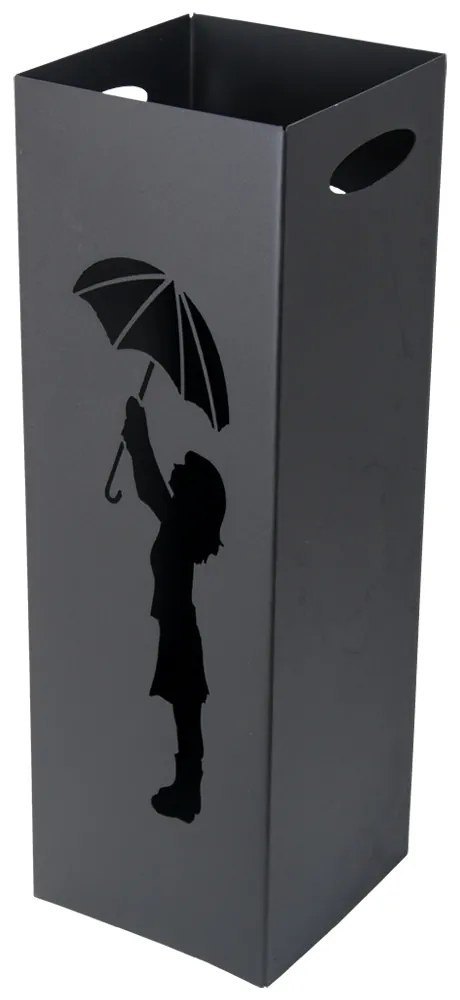 Kovový stojan na deštníky Rain2, 60x20 cm