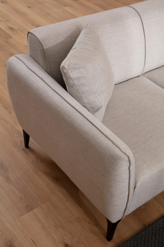 Hanah Home Rozkládací třímístná pohovka BELISSIMO béžová 220 cm 560ARE1362
