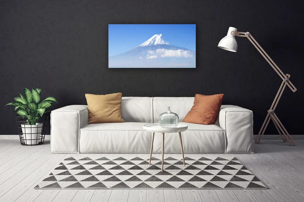 Obraz na plátně Hory Mraky Nebe Krajina 140x70 cm