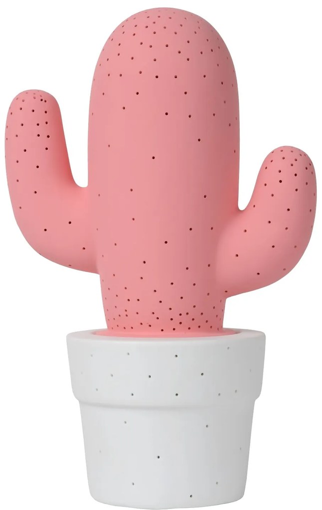 LUCIDE CACTUS Pink stolní lampa