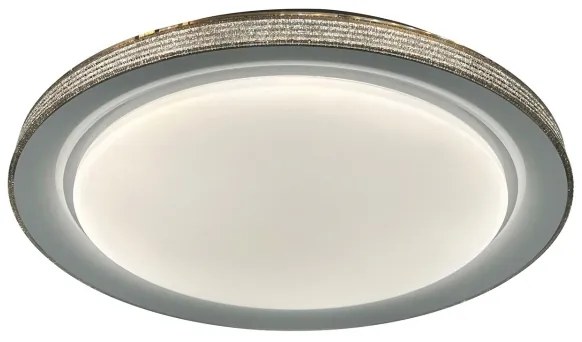 LED Stm koup stropní svítidlo GRAŻYNA LED/72W/230V 3000-6000K pr. 51 cm IP44 +DO