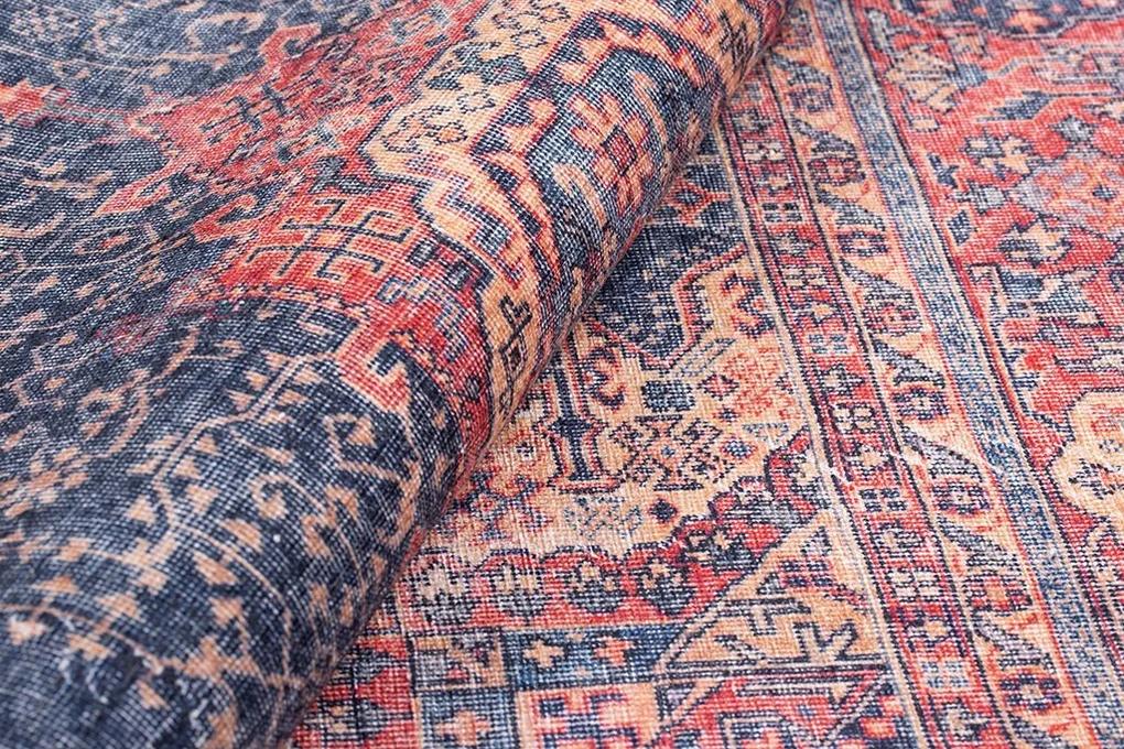 Conceptum Hypnose Kusový koberec Blues Chenille - Dark Blue AL 26, Vícebarevná Rozměr koberce: 150 cm KRUH