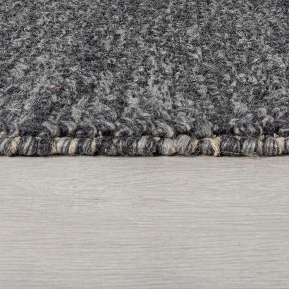 Flair Rugs koberce Kusový koberec Minerals Dark Grey ROZMĚR: 80x150