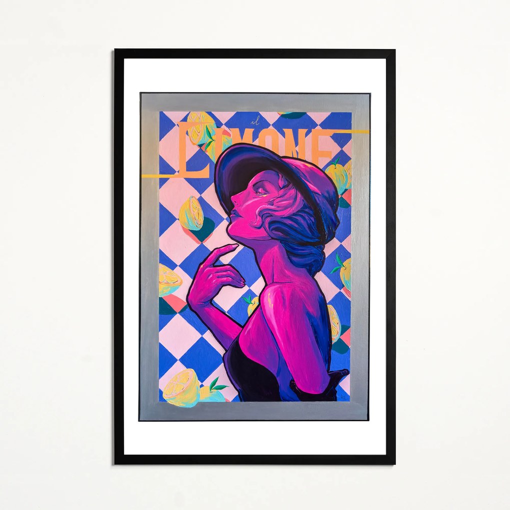 Ondřej Mio Michálek | Il Limone Rám: Bílý, Velikost: 40 x 30 cm