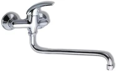 Novaservis Metalia 55 Dřezová umyvadlová baterie 100 mm, chrom, 55079,0