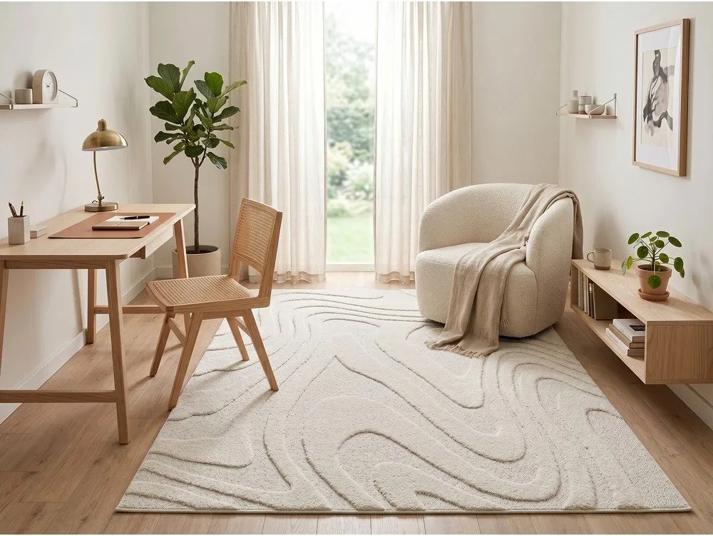 Krémový koberec 160x230 cm Dune – ESTE