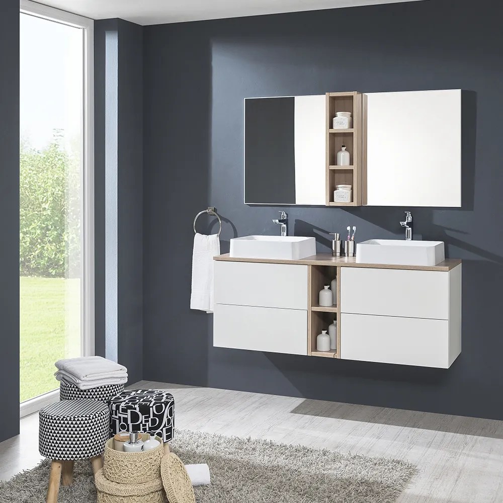 Mereo Mereo, Aira, koupelnová skříňka 20 cm, spodní, Multidecor, CN797SBIAA