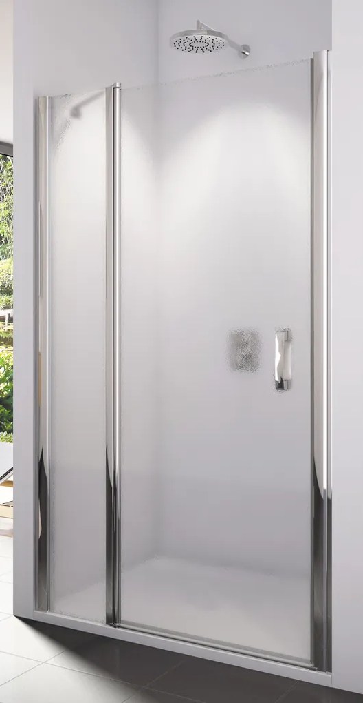 Sprchové dveře jednokřídlé s pevnou stěnou 90 cm (SL13 0900 50 22) SanSwiss