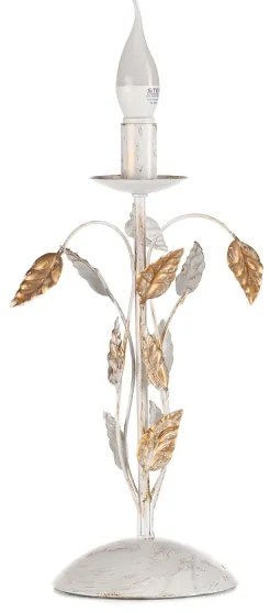 ONLI - Stolní lampa COLLANA 1xE14/6W/230V 40 cm bílá