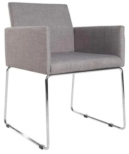 Inviro Jídelní židle SEFAS, strukturovaná šedá