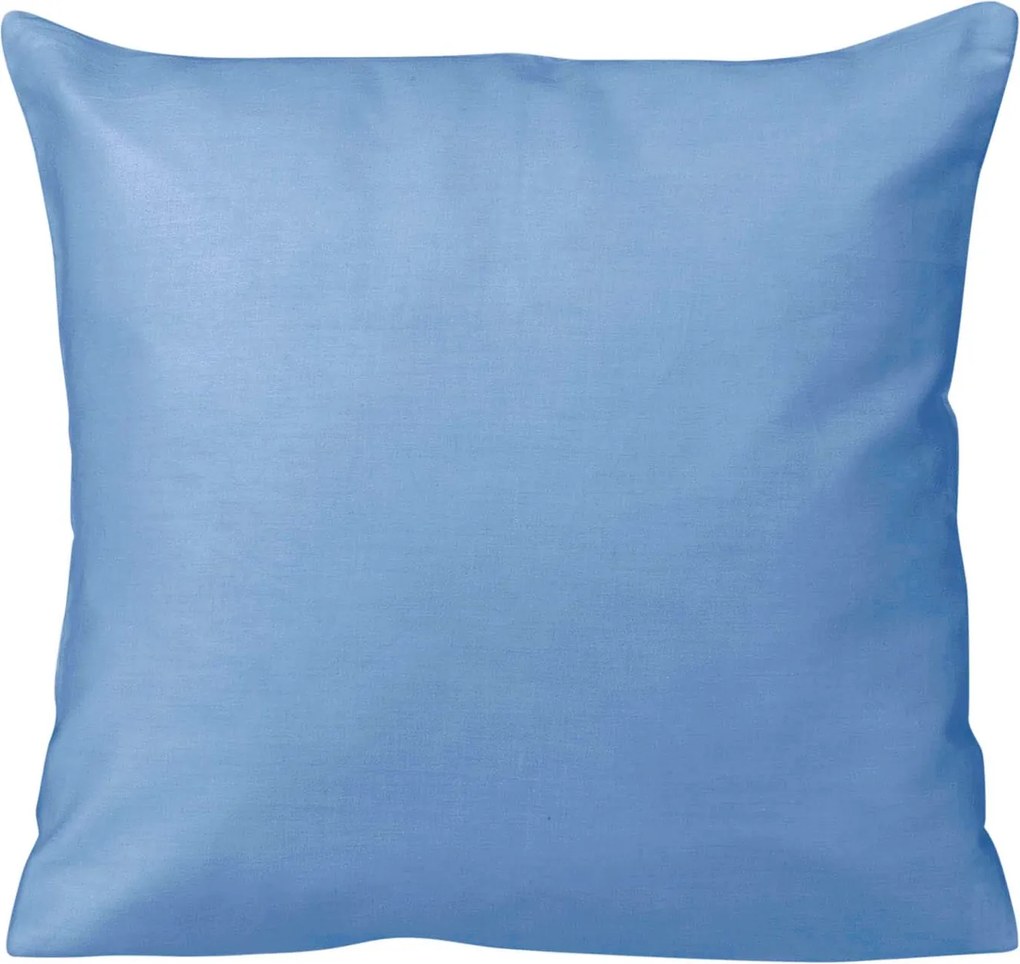 SATÉNOVÝ POVLAK NA POLŠTÁŘ 009 40X40 CM SVĚTLEMODRÁ
