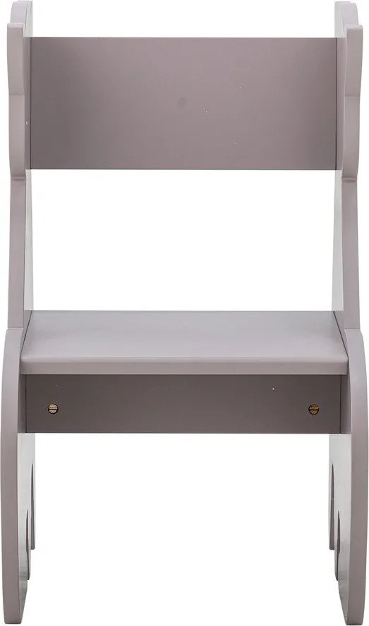 Světle modrá/šedá dětská židle Mille – Bloomingville Mini