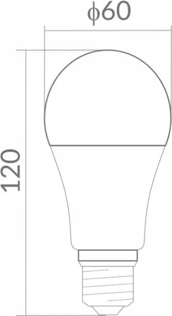 ECOLIGHT LED žárovka - E27 - 15W - 1350Lm - neutrální bílá 4000K Eco Light 230V
