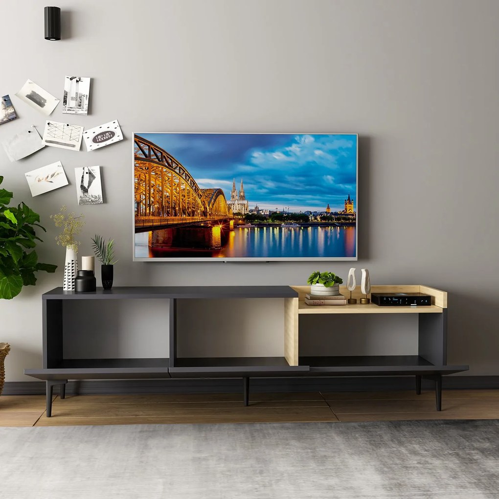 Kalune design TV stolek MIA antracitový