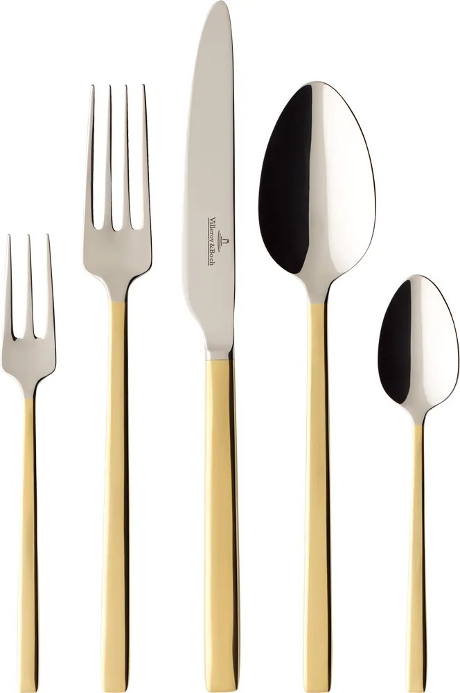 Villeroy&Boch Villeroy & Boch La Classica částečně zlacený příborová sada, 30 ks