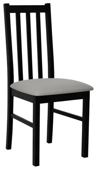 Jídelní židle Dalem X, Barva dřeva: černý, Potah: 25x - Paros 2