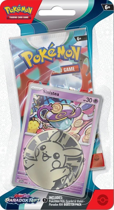 Pokémon Pokémon TCG: SV04 - Paradox Rift Sinistea Checklane Booster