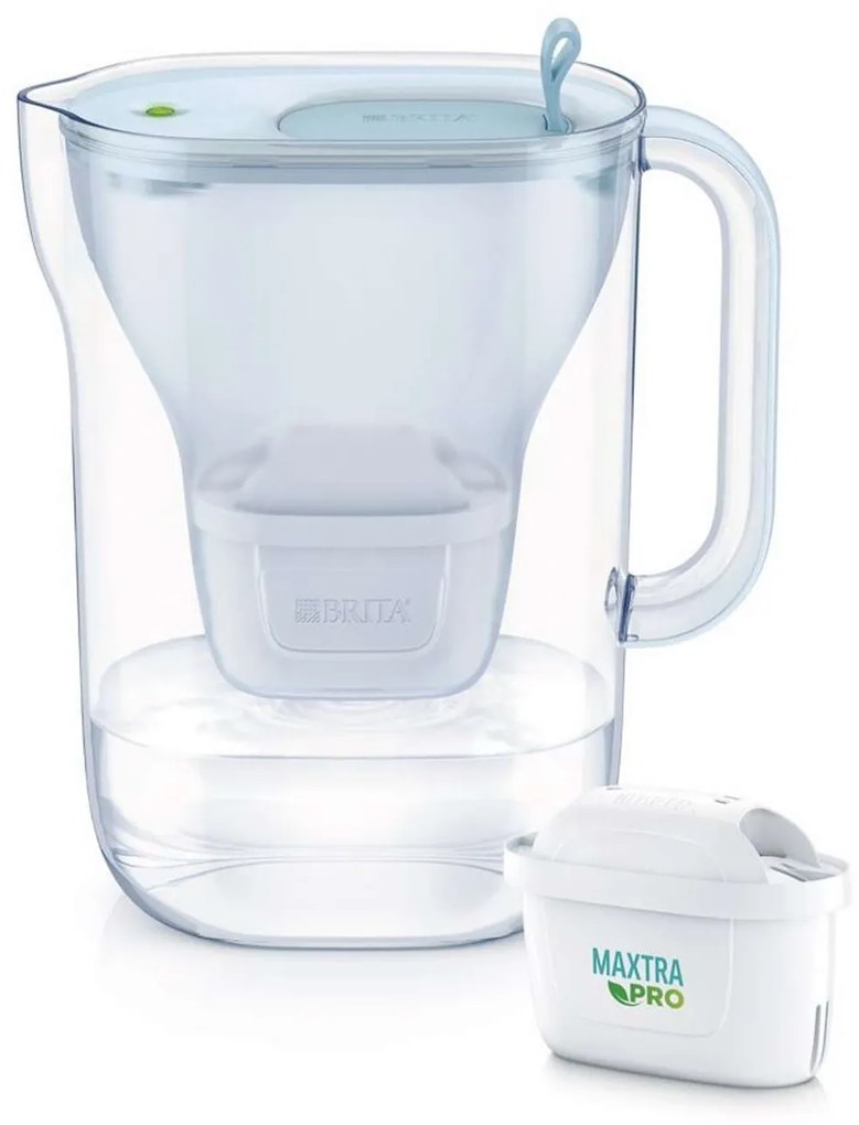 Brita - Filtrační konvice Style Eco, objem 2,4 l, filtr Maxtra Pro, modrá 1052807