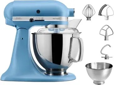 KitchenAid 5KSM175PSEVB matná modrá / Kuchyňský robot Artisan / 300W /