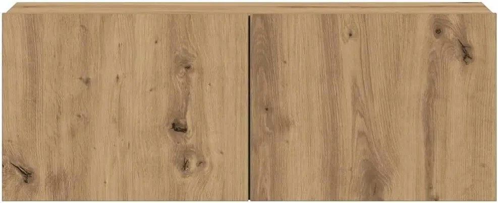 Nástěnné TV skříňky 3 ks dub artisan kompozitní 3328958