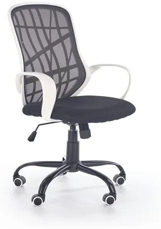 Kancelářská židle DESSERT (bílá/černá)