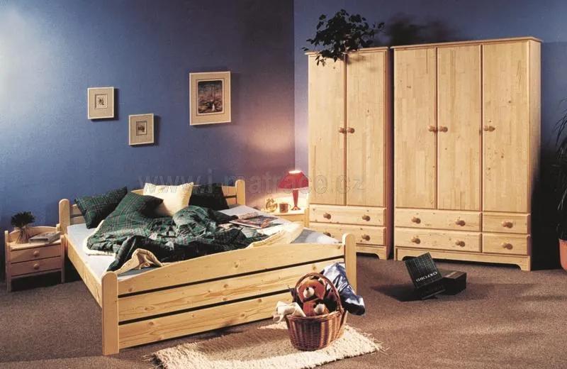 Gazel Dřevěná postel Thorsten
