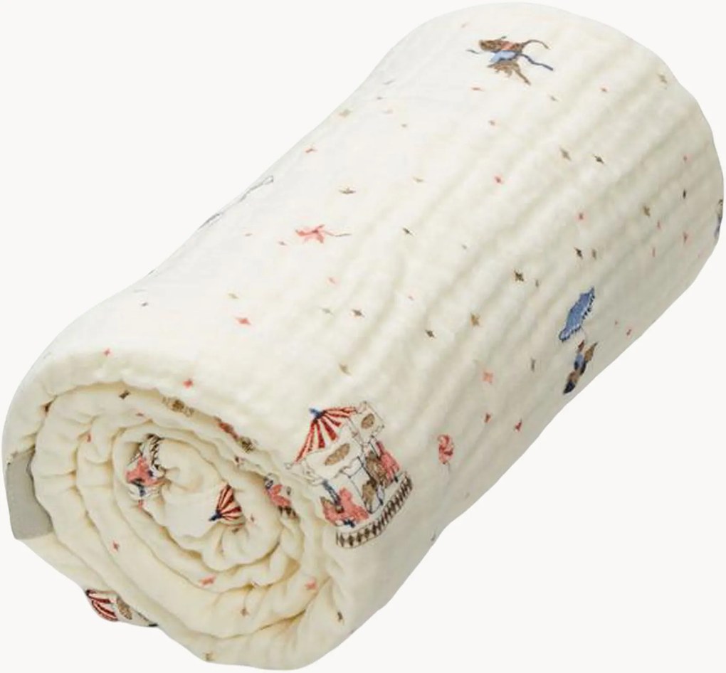 Měkký pléd z bavlny Carousel