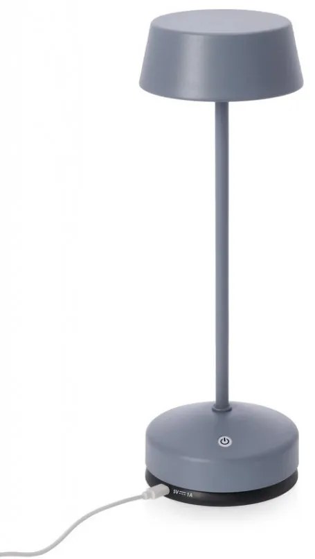 BIZZOTTO Zahradní stolní LED lampa ESPRIT 33 cm modrá