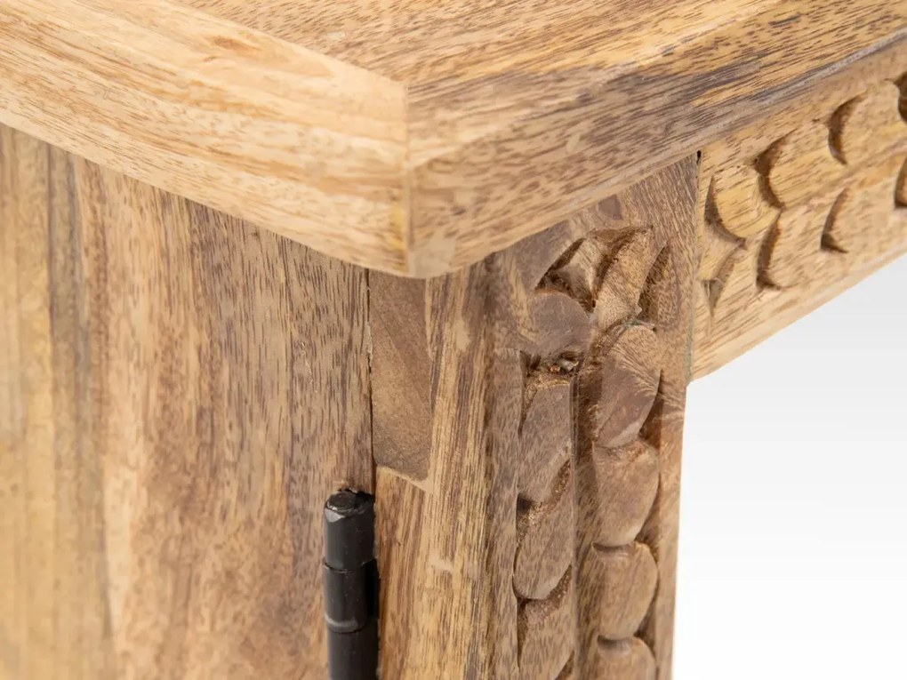 furniture-nabytek.cz - Masivní zrcadlová skříňka Santoro z Holz - Mango, povrchová úprava, přírodní